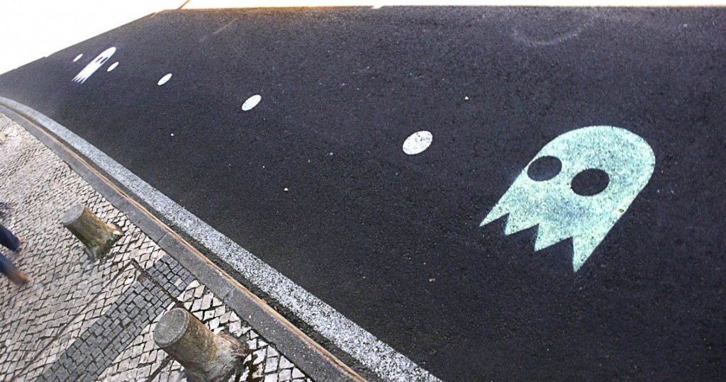 Pacman by Pantónio | Stick2Target – Street Art & Graffiti from Portugal