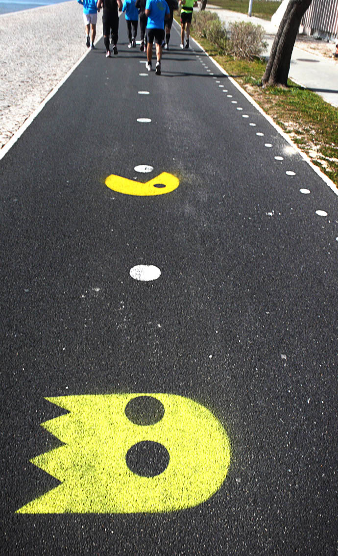 Pacman by Pantónio | Stick2Target – Street Art & Graffiti from Portugal